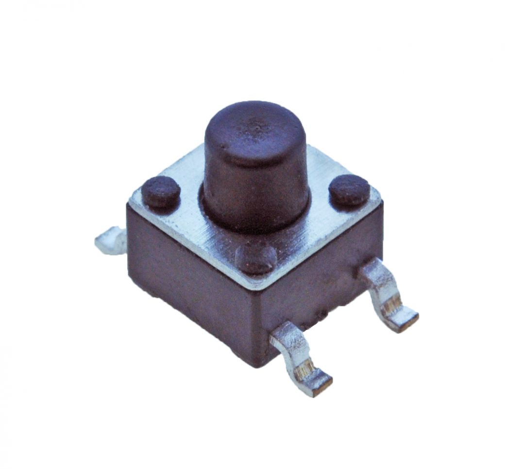 Miniature SMT tact switch has operating force choices - Weartech Design