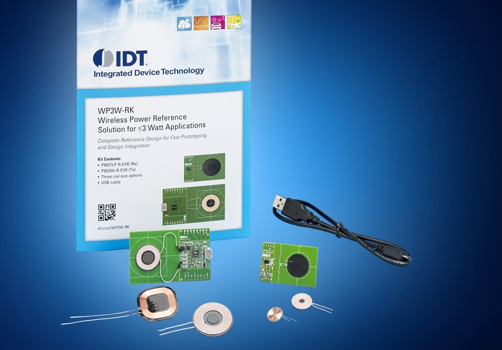 Mouser unleashes IDT’s wireless power reference kit - Weartech Design