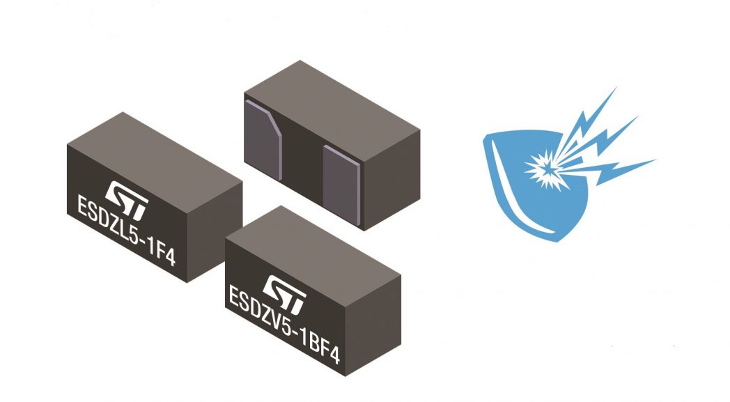 STMicroelectronics offers ESD-clamping diodes in 0201 package - Weartech Design
