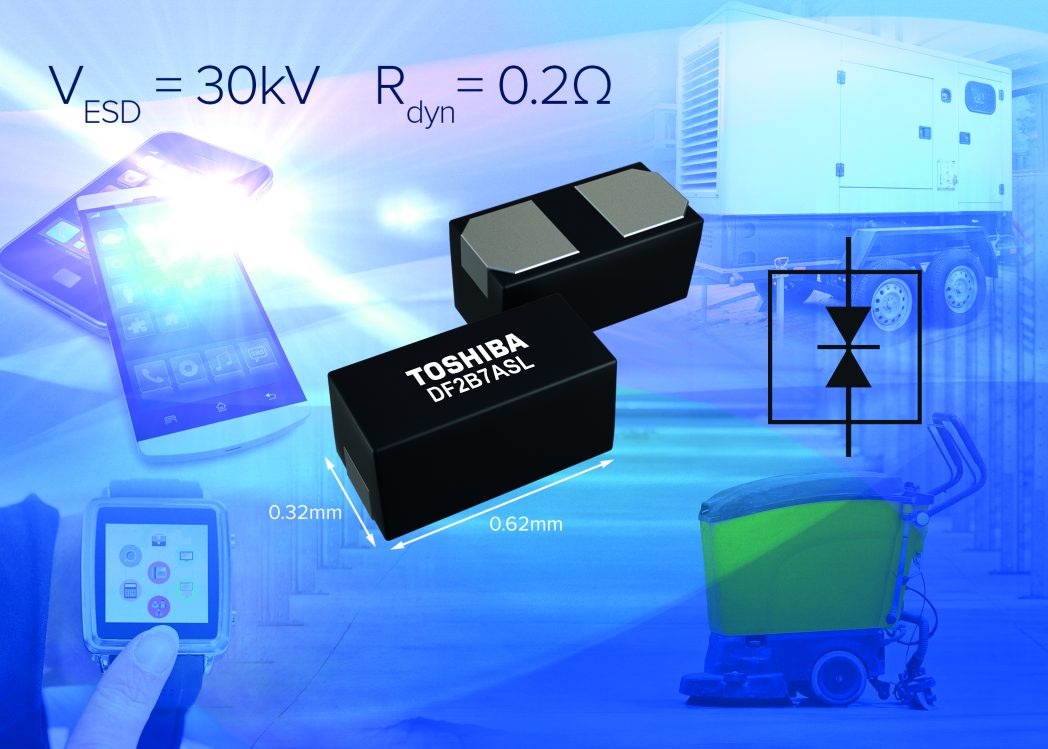 Bi-directional ESD diode protects portable devices up to 30kV ...