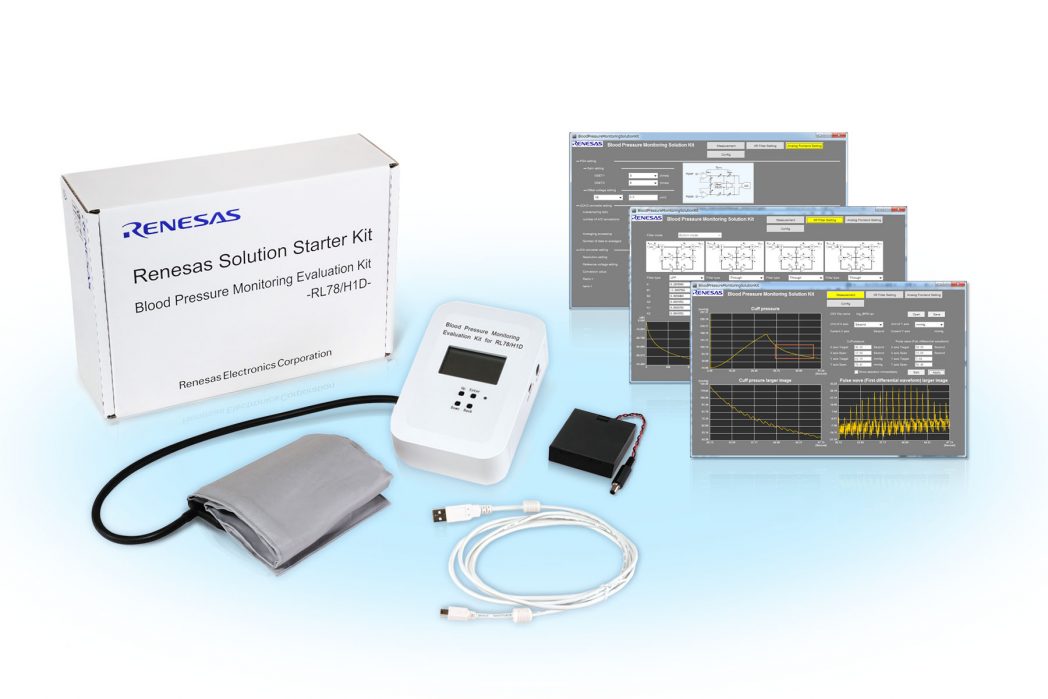 Blood pressure monitoring evaluation kit includes hardware and dev ...