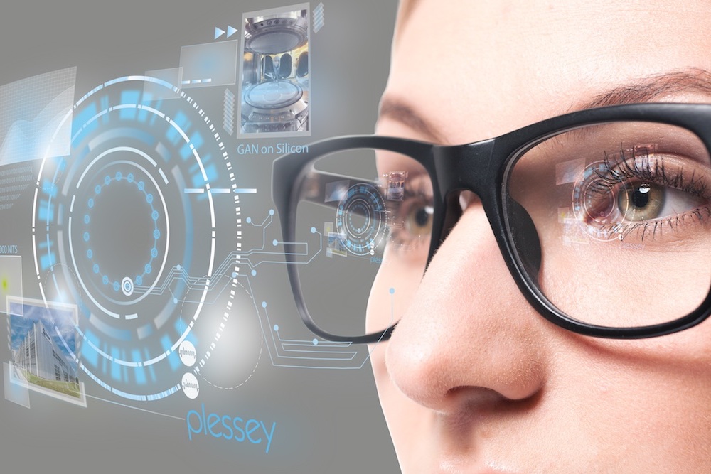 Plessey selects microLED technology for world’s first AR/VR glasses ...
