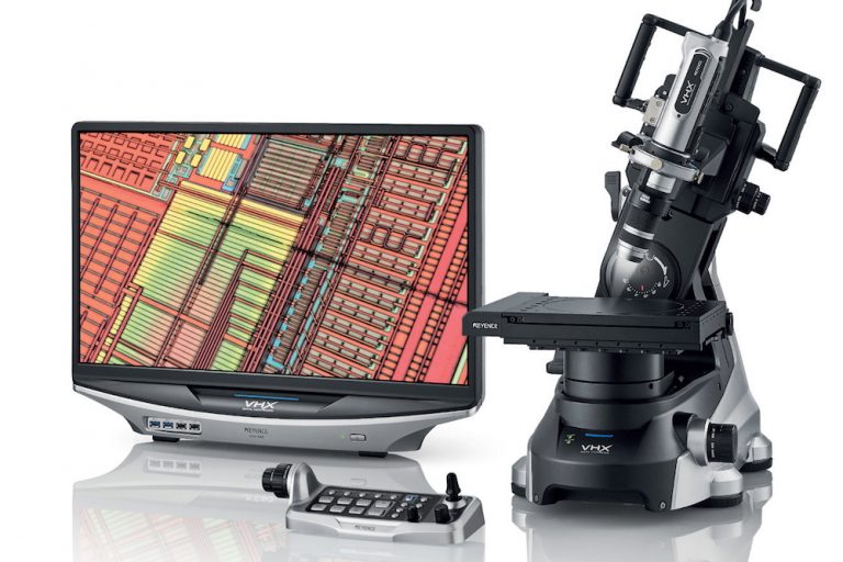 VHX-7000 digital microscope examines semiconductor quality - Weartech ...