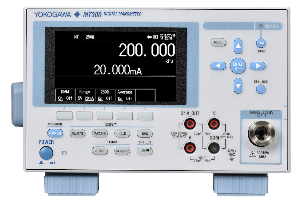 Yokogawa launches nine models of digital manometer - Weartech Design