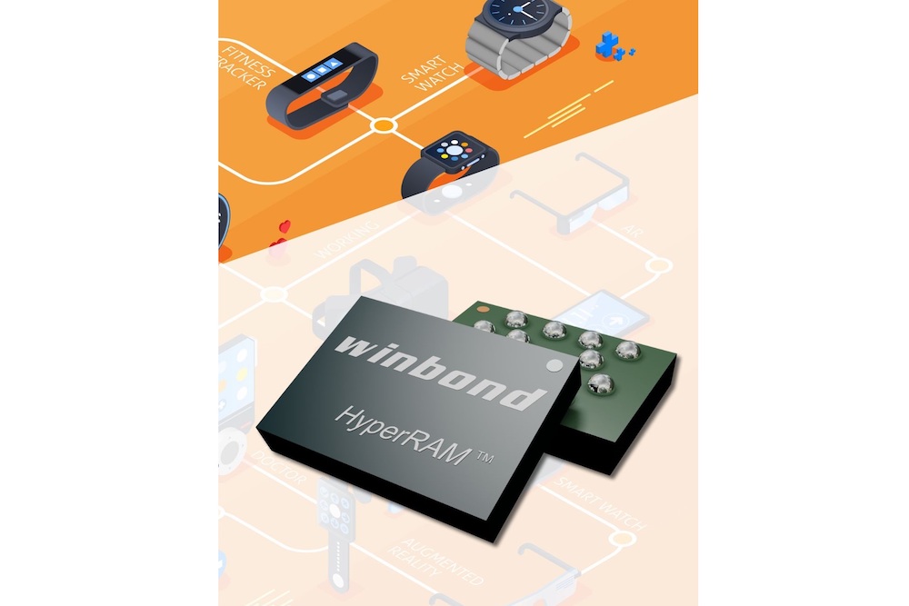 Winbond introduces HyperRAM WLCSP to reduce form factor - Weartech Design