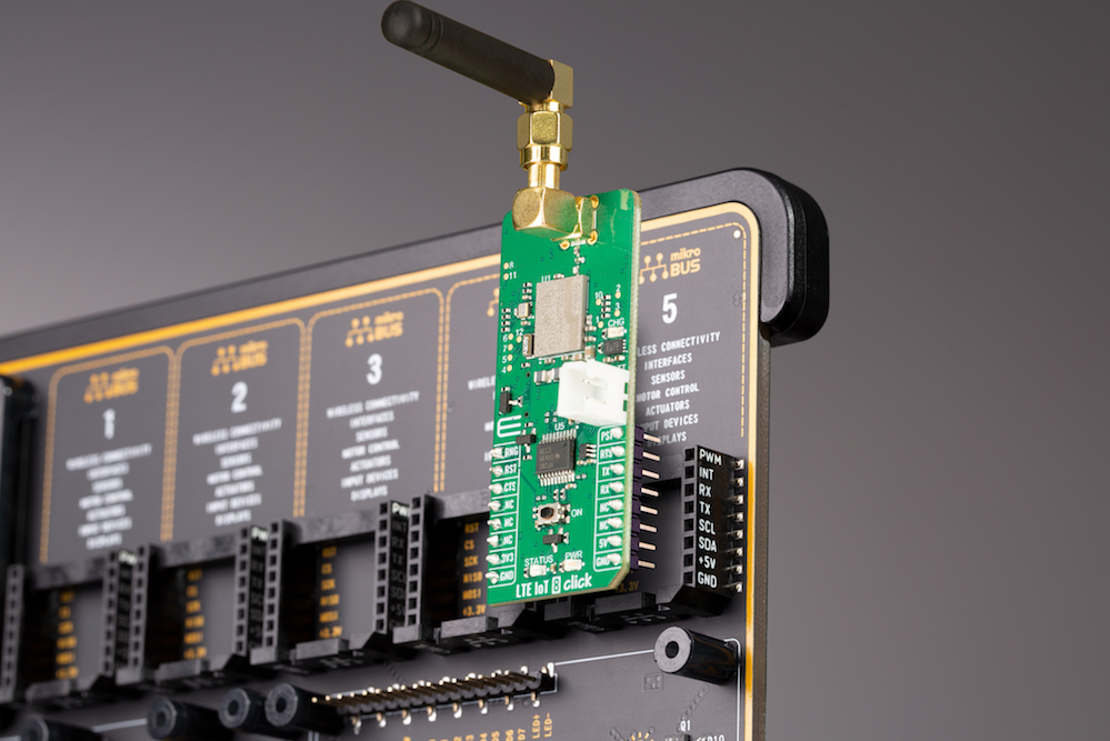 Peripheral development boards are based on LTE-M and NB-IoT ...
