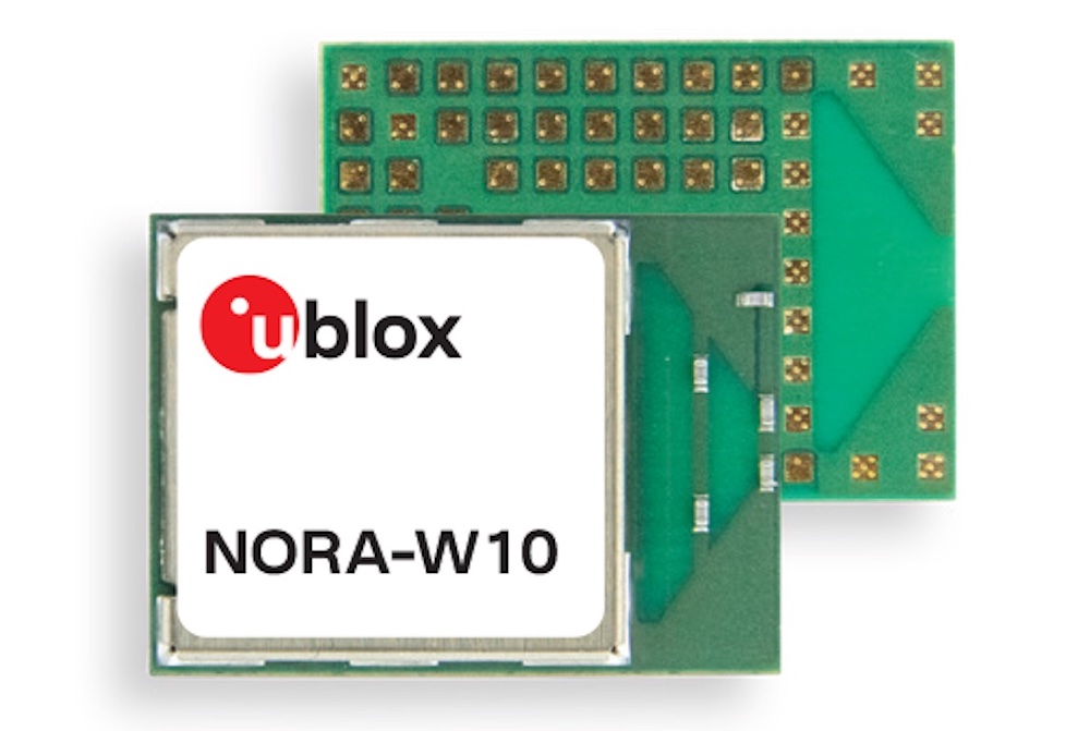Compact Nora-W10 modules combines Bluetooth LE and Wi-Fi - Weartech Design