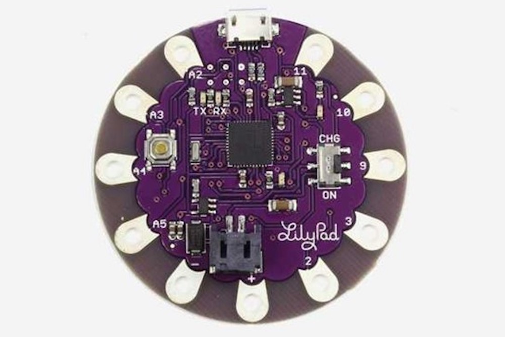 Arduino board can be sewn into fabric for e-textiles - Weartech Design