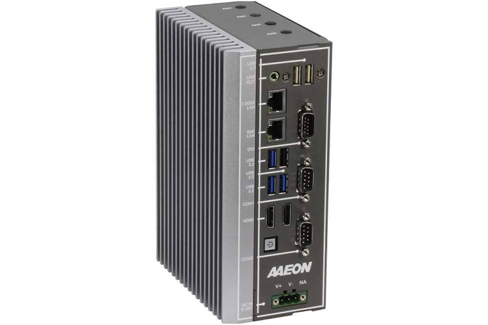 Display Technology introduces DIN rail fanless embedded PC from Aaeon ...
